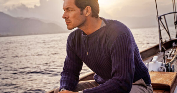 ‘No Time To Die’ N Peal Ribbed Commando Sweater – Being James Bond